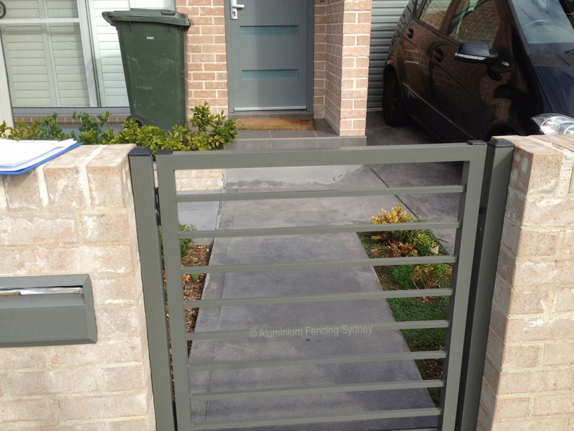 Pedestrian & Side Access Gates | Aluminium Fencing Sydney
